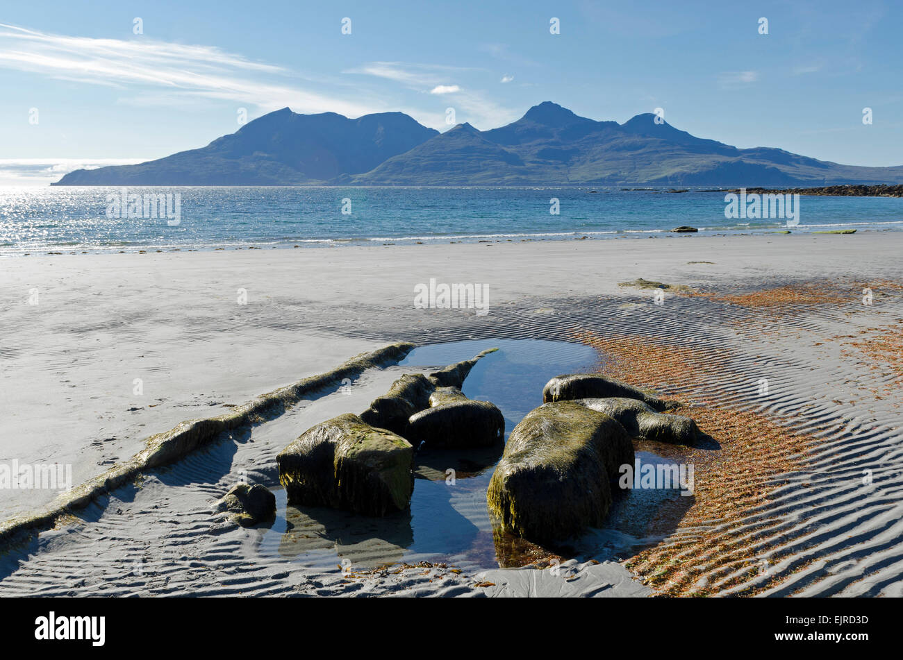 Isle of eigg beach hi-res stock photography and images - Alamy