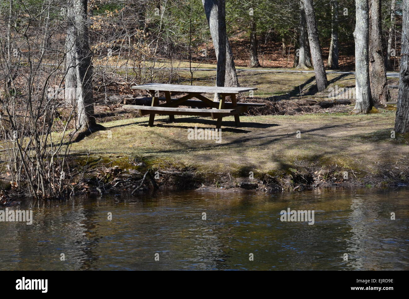 Stream with tables hi-res stock photography and images - Alamy