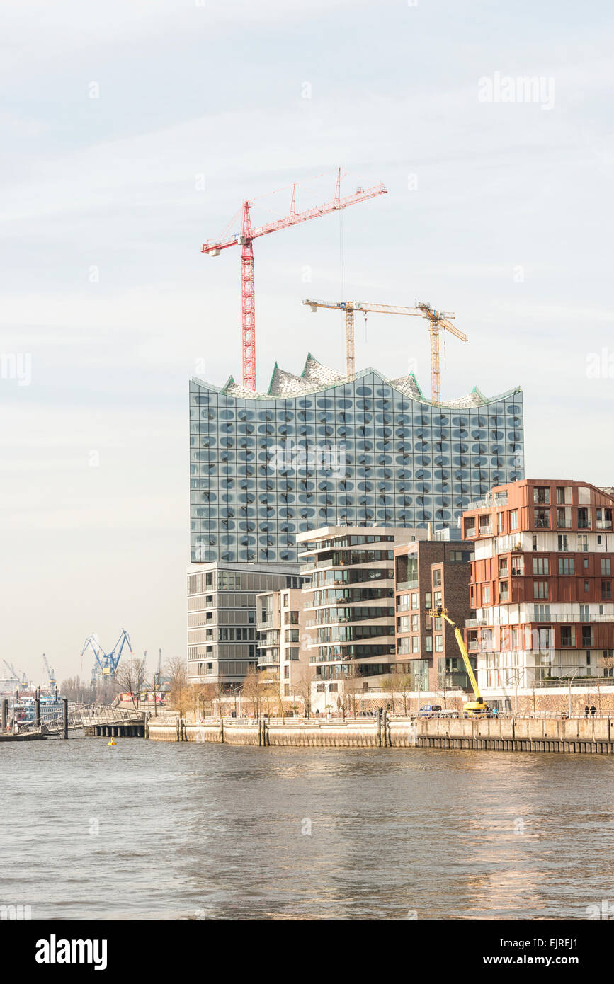 Elbe, Elbphilharmonie, Philharmonic, Hall, Hamburg Stock Photo - Alamy