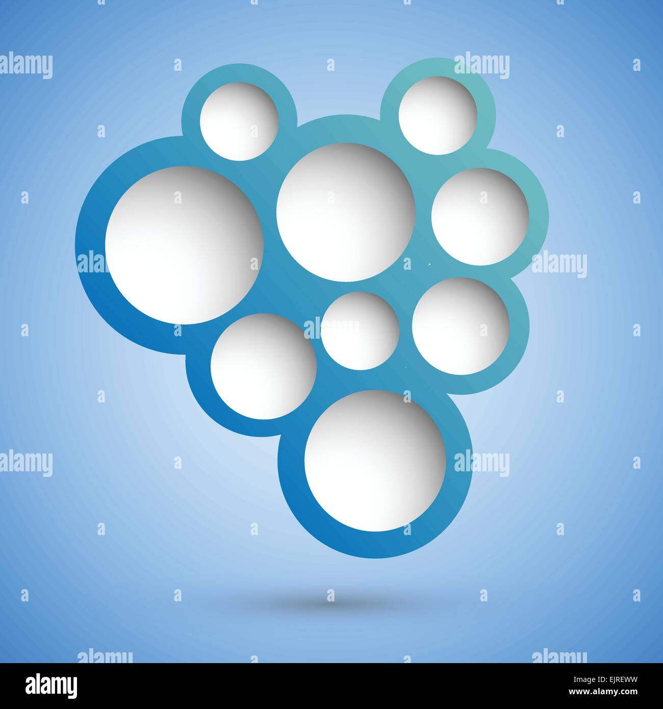 Abstract speech bubble background, stock vector Stock Vector Image ...