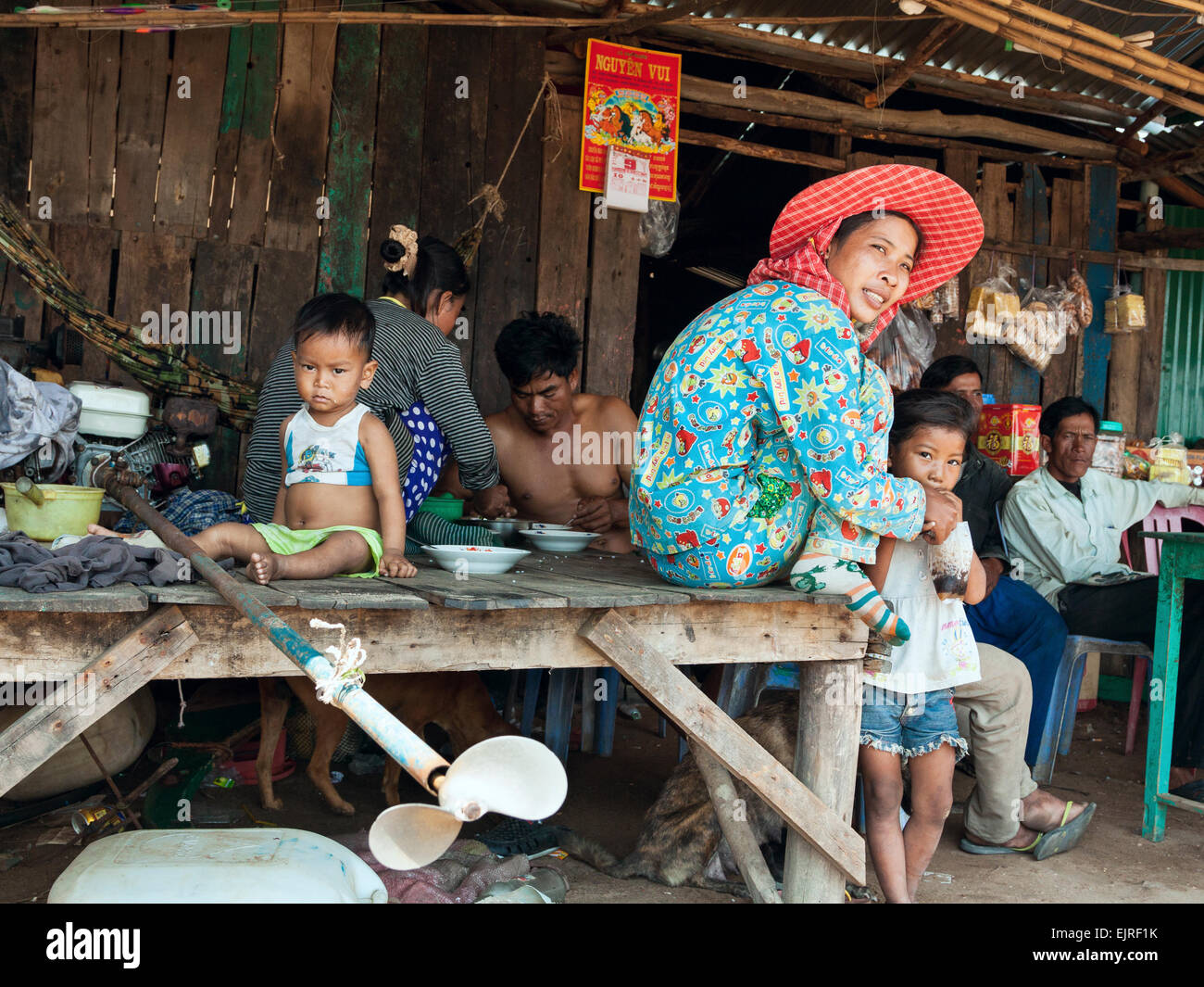 Cambodia rural people family hi-res stock photography and images - Alamy