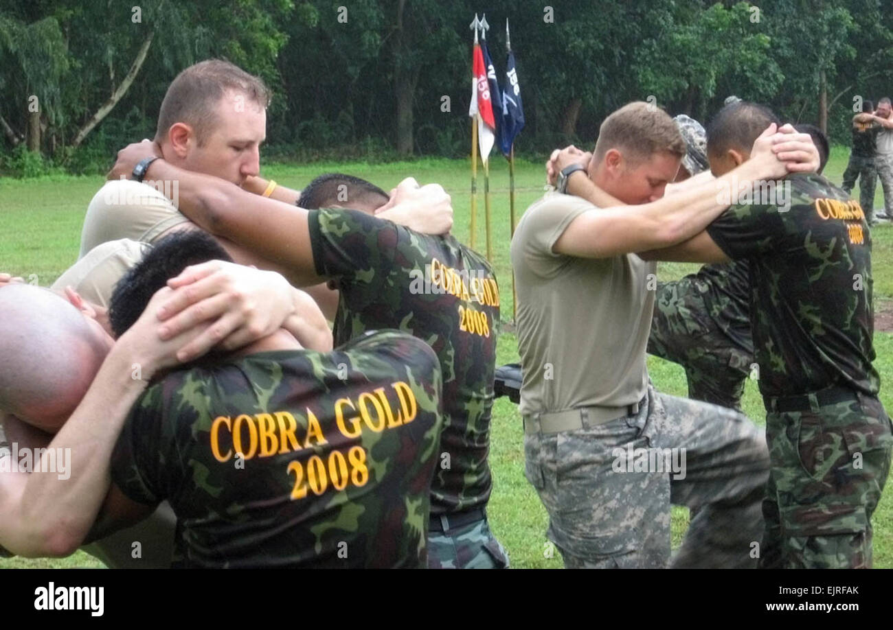 CAMP FRIENDSHIP, KORAT, Thailand May 12, 2008 - Soldiers with 2nd ...