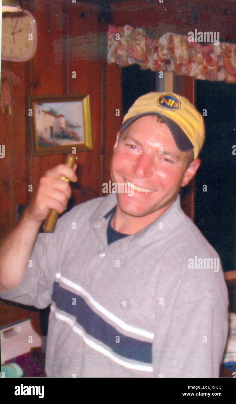 A personal photo of Sergeant 1st Class Jared C. Monti, the first ...