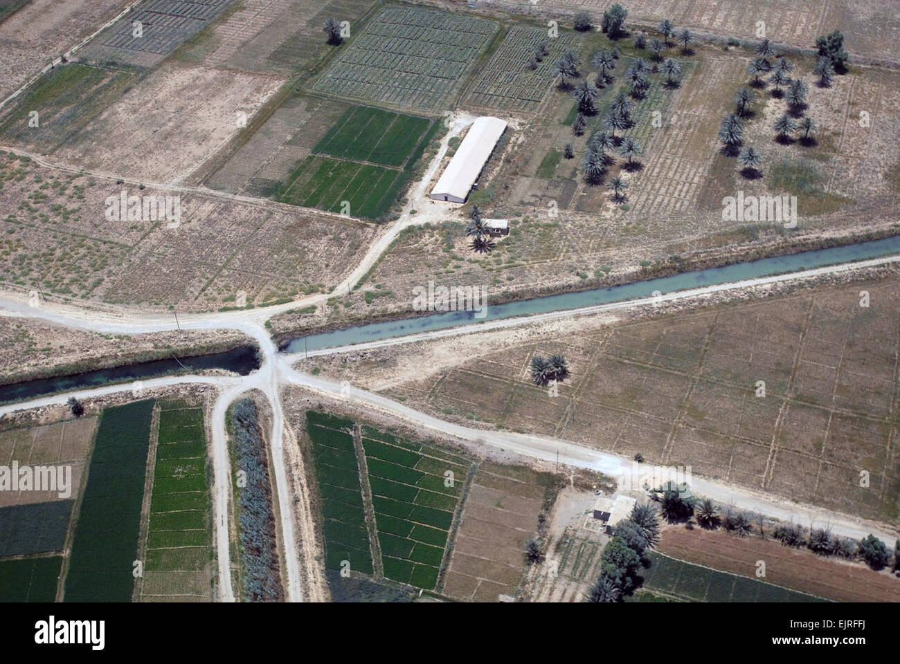 In Iraq, canals make the difference between lush green fields and ...