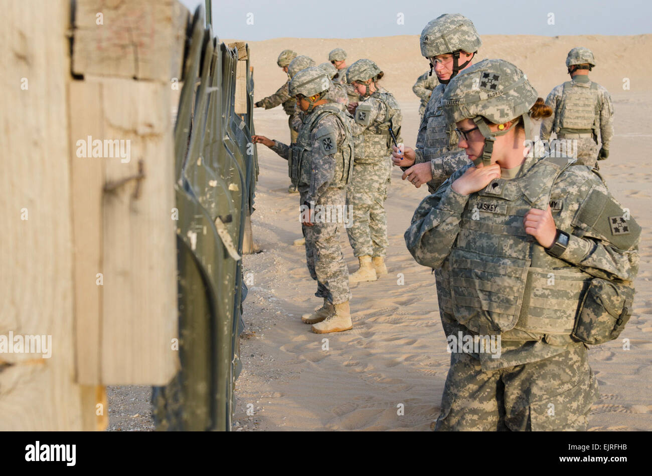 CAMP BUEHRING, Kuwait – Spc. Elizabeth Laskey, all source intelligence ...