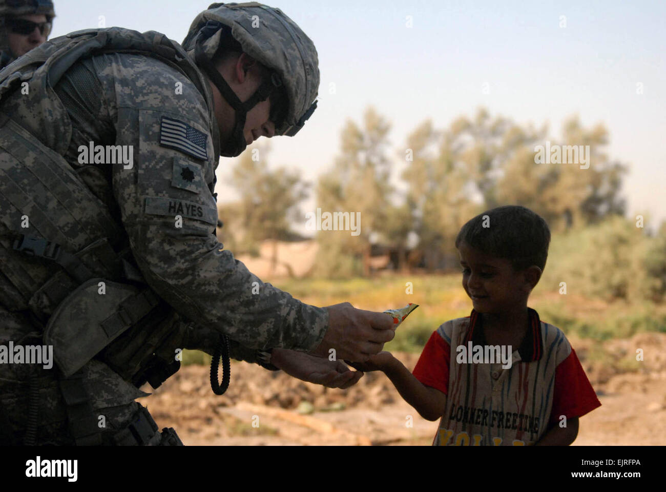 Lt. Col. Jason Hayes, the commander of the 2nd Battalion, 5th Cavalry ...
