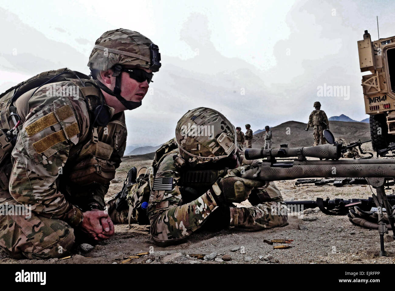 Army Sgt. Lucas Simmons, a trained sniper from the Rhode Island ...
