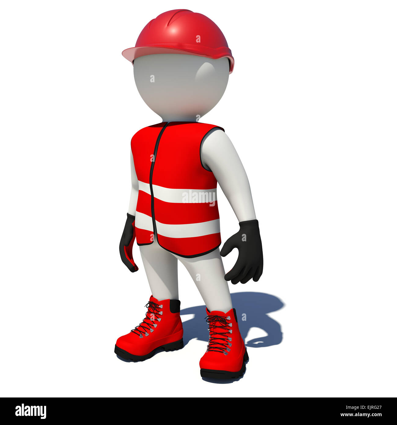 Man red coveralls industrial worker hi-res stock photography and images ...