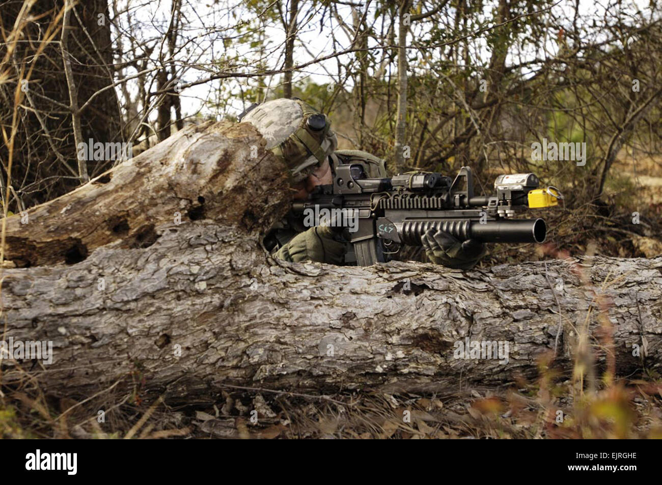 A U.S. Army Soldier from 1st Battalion, 30th Infantry Regiment, 3rd ...