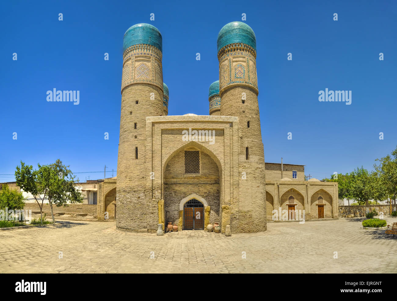 Beautiful historical mosque in Bukhara, Uzbekistan Stock Photo - Alamy