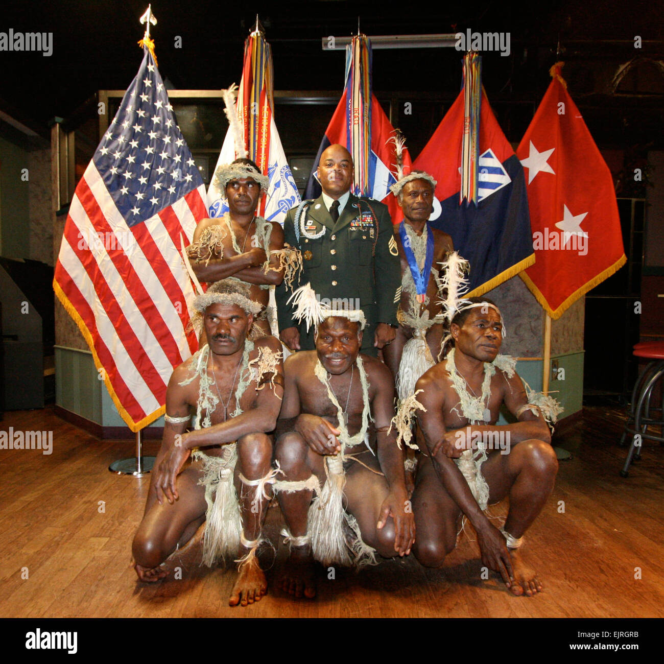 Staff Sgt. Steve Shepard of the 3rd Infantry Division poses with the ...
