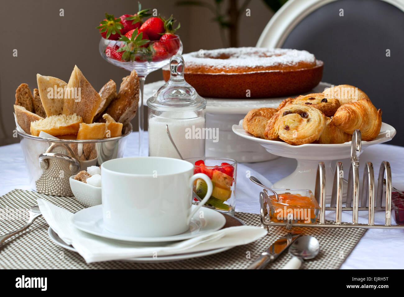 Classic french breakfast hi-res stock photography and images - Alamy