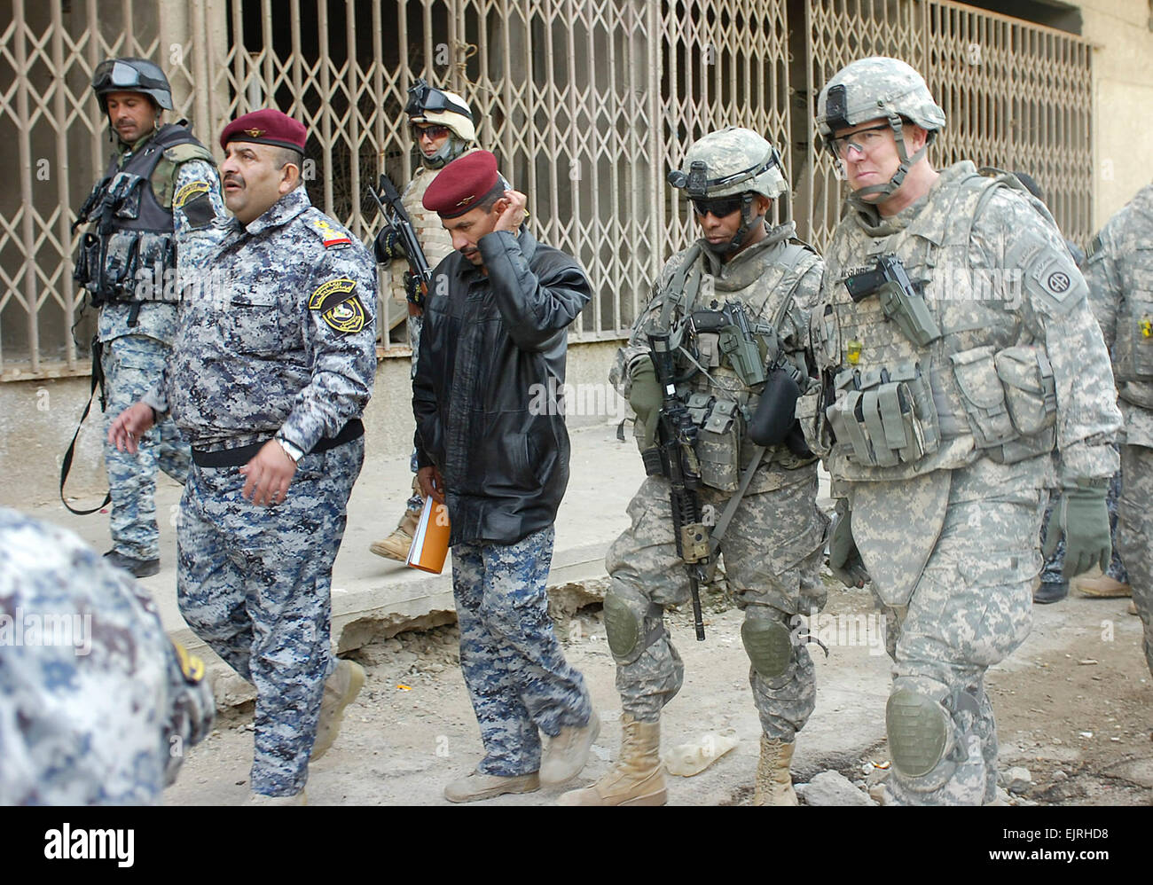 1st national police division hi-res stock photography and images - Alamy