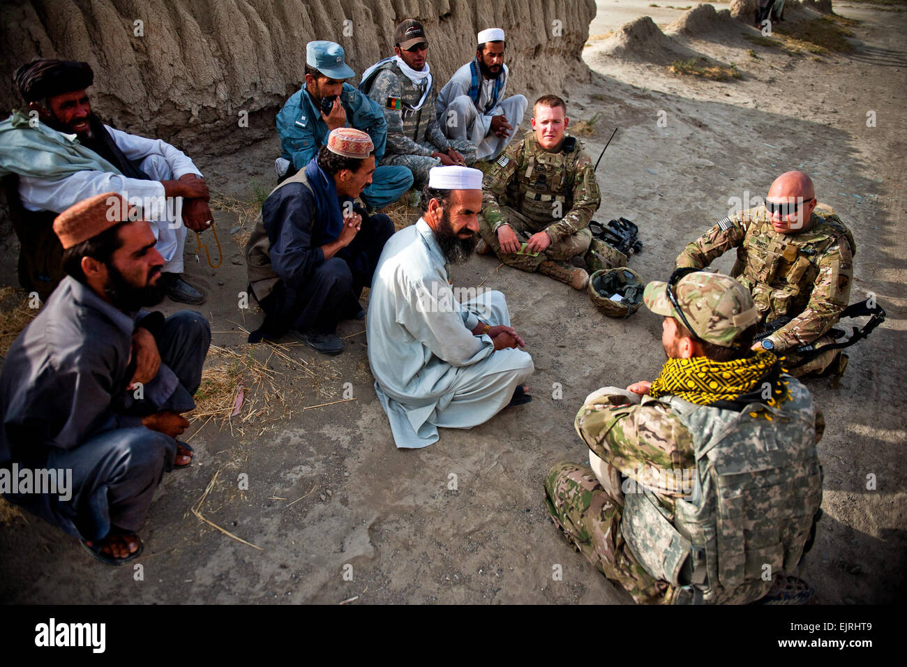 First Lt. Stuart Barnes, 366th Headquarters Headquarters Company, and ...