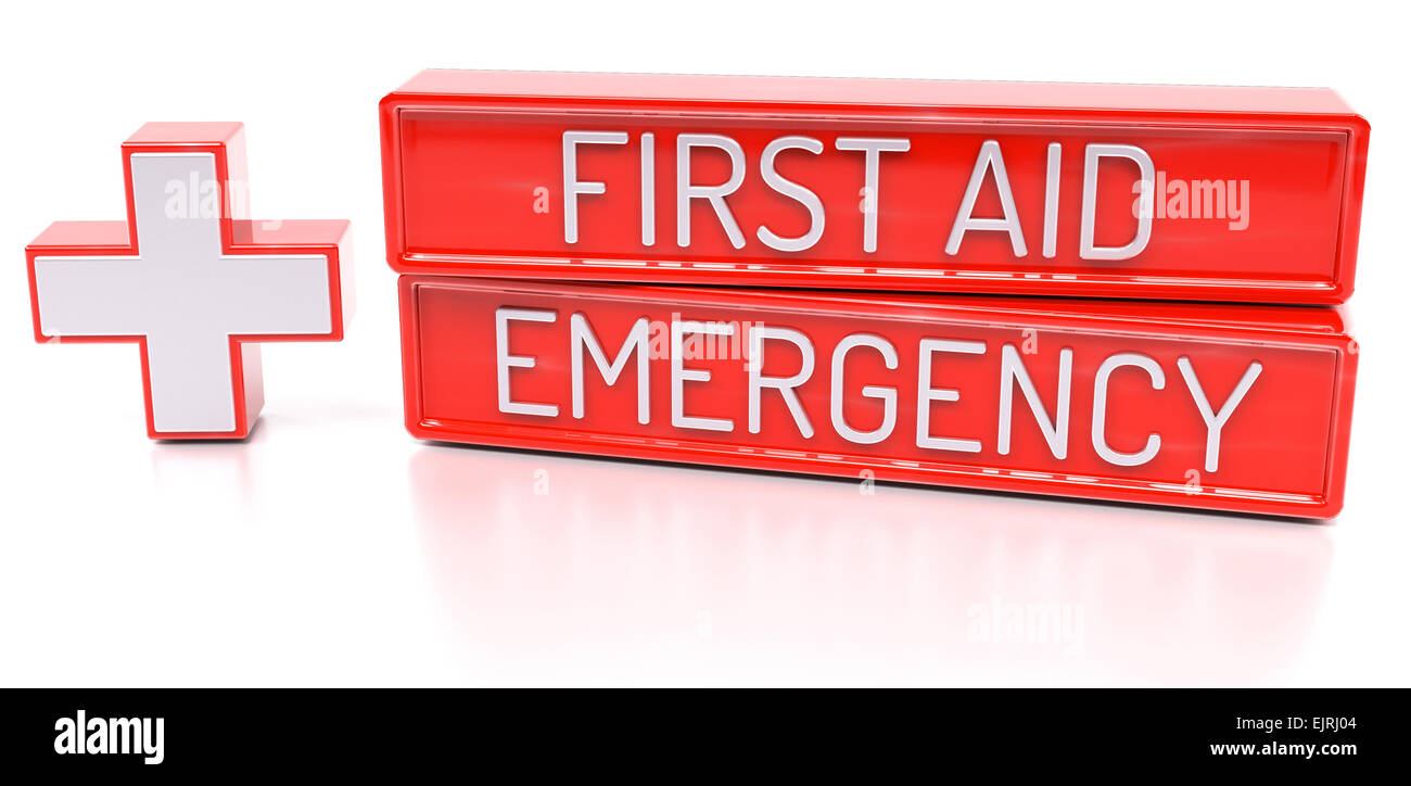 First aid banner hi-res stock photography and images - Alamy