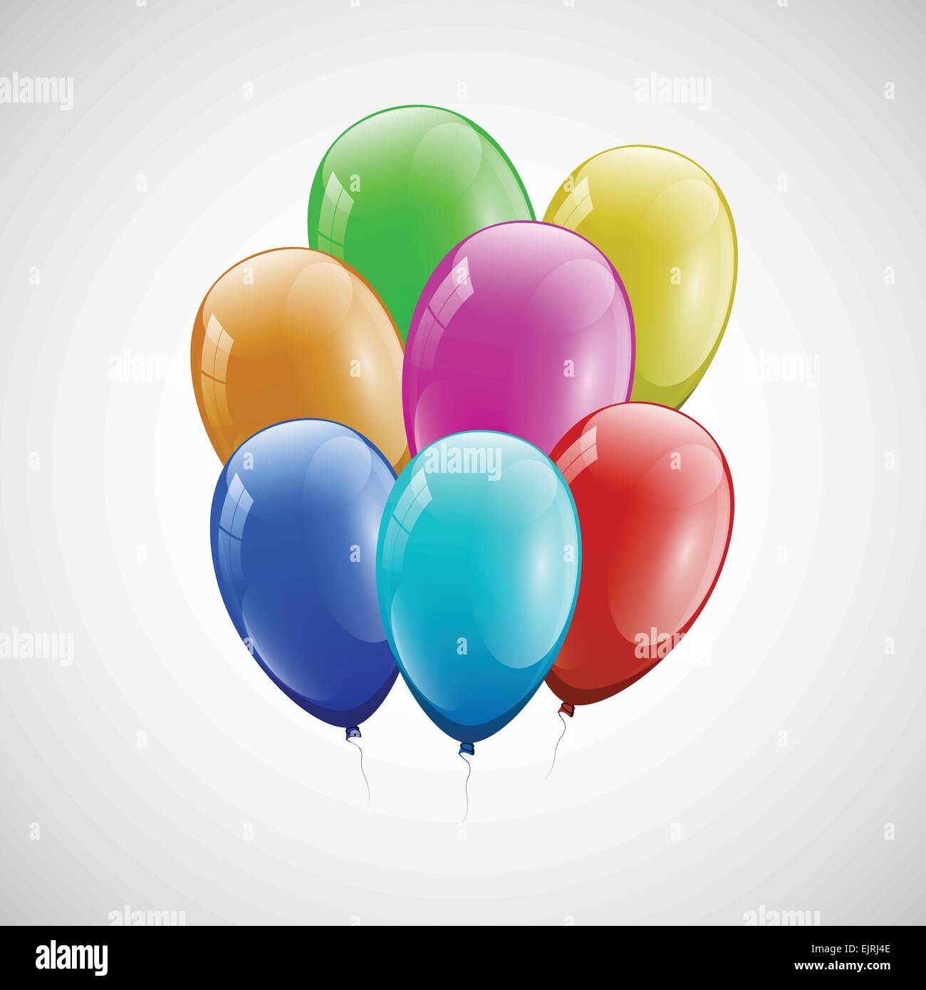 Background colorful balloons Stock Vector Images - Alamy