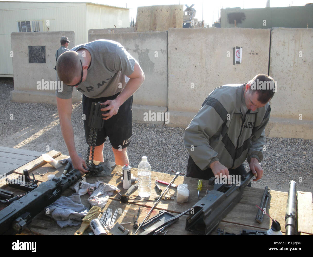 Weapon cleaning hi-res stock photography and images - Alamy