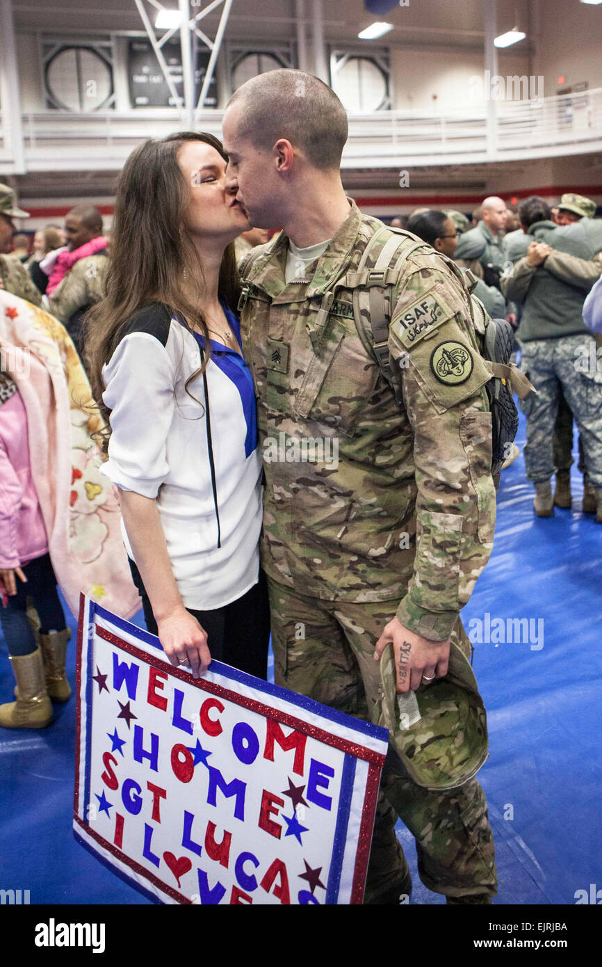 Sgt Jason O. Lucas, an infantryman assigned to Predator Company, 4th ...