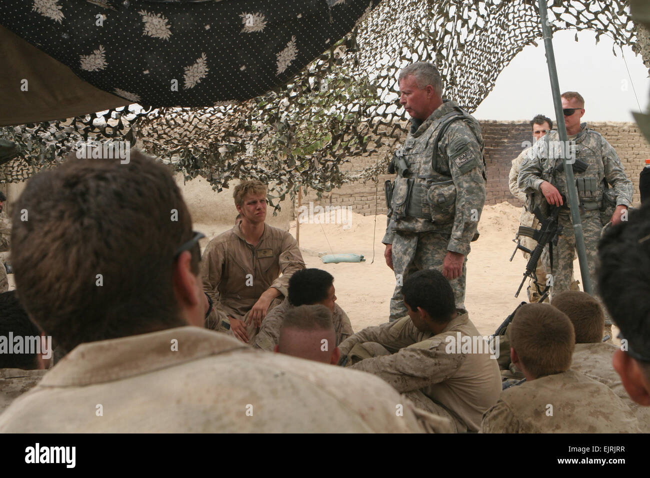 U.S. Army Gen. David D. McKiernan, commander of International Security ...