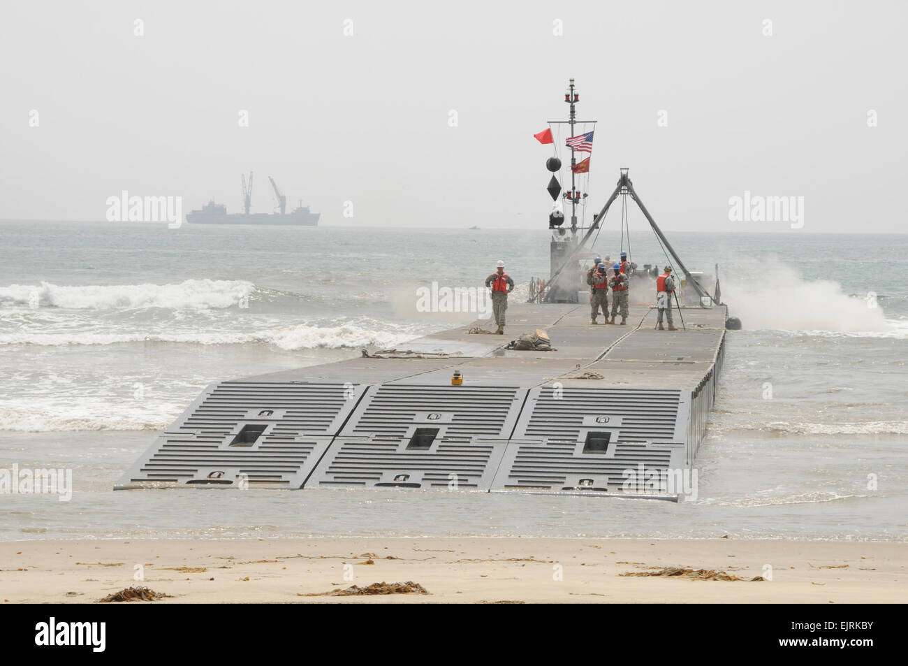 Soldiers of the 24th Transportation Battalion practice 'stabbing' the ...