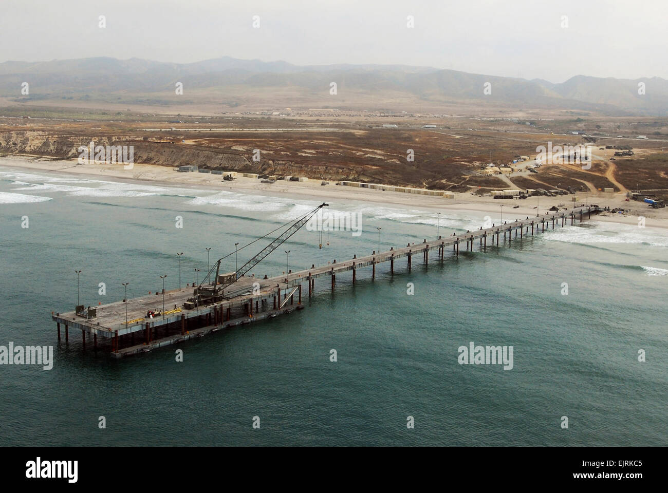 The Navy Elevated Causeway System is one of many pieces of equipment ...