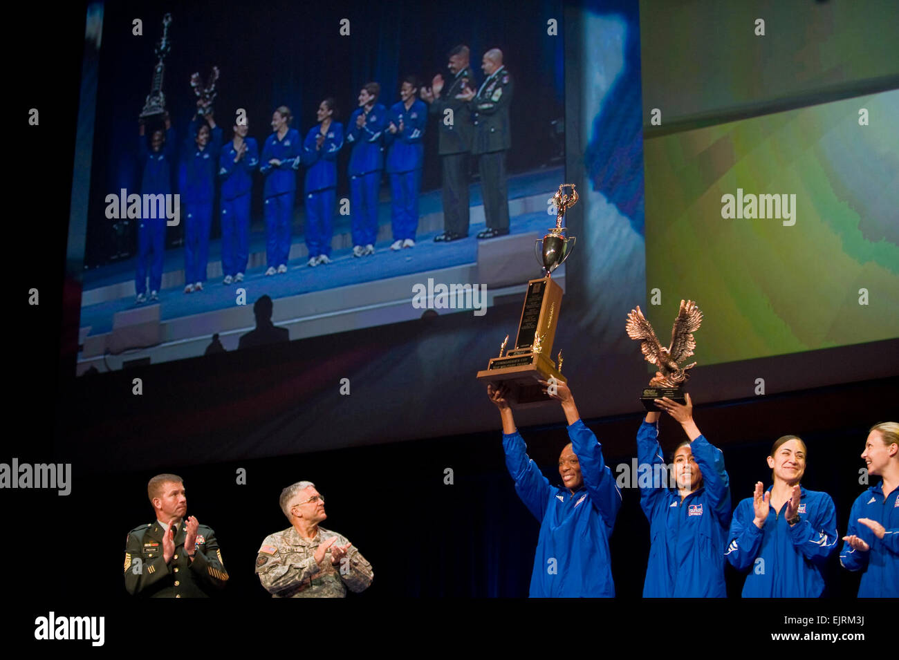Chief of Staff of the Army, GEN. George W. Casey, Jr., and the Sgt. Maj ...