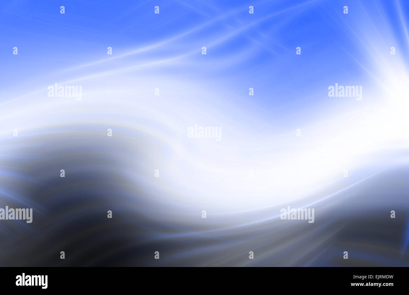 abstract blue color background with motion ray technology Stock Photo ...