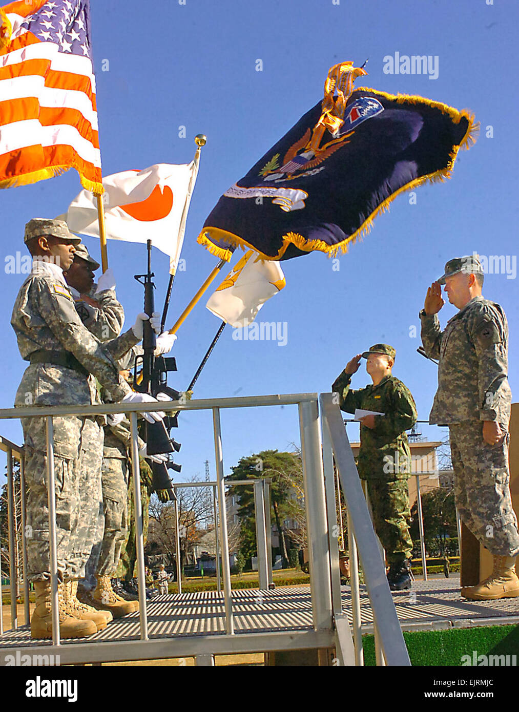 CAMP ASAKA, JAPAN - Lieutenant Gen. Benjamin R. Mixon, USARPAC ...
