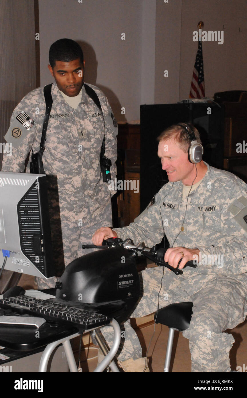 Chief Warrant Officer Daren Johnson, safety officer- forward, USARCENT ...