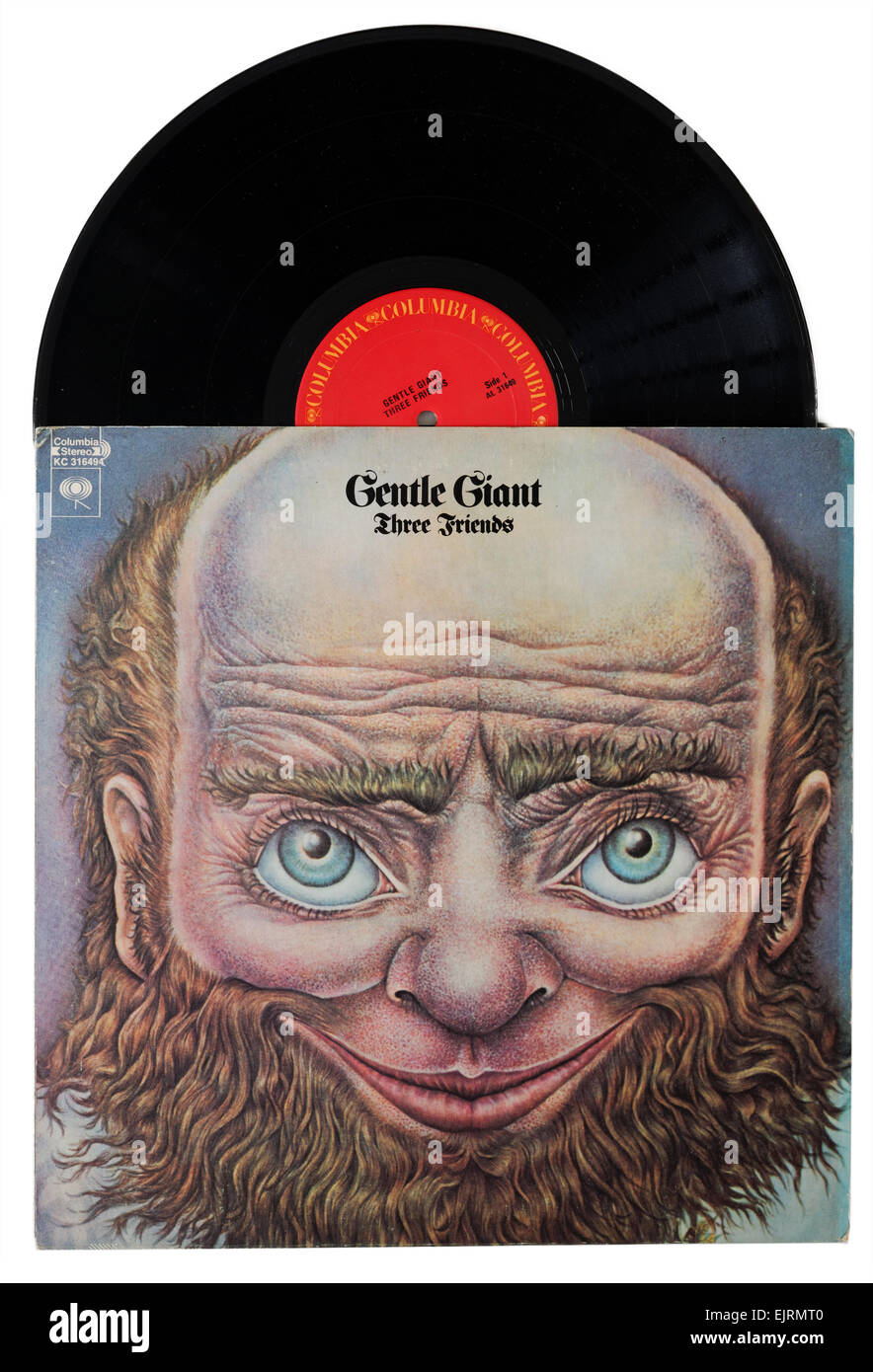 Gentle Giant Three Friends album Stock Photo - Alamy