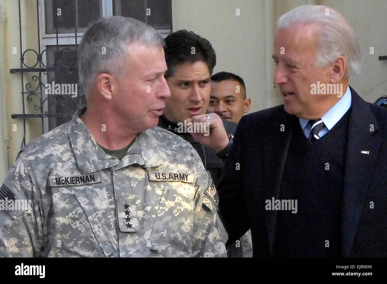 KABUL, Afghanistan--Vice-President Elect Joe Biden visited HQ ISAF in ...