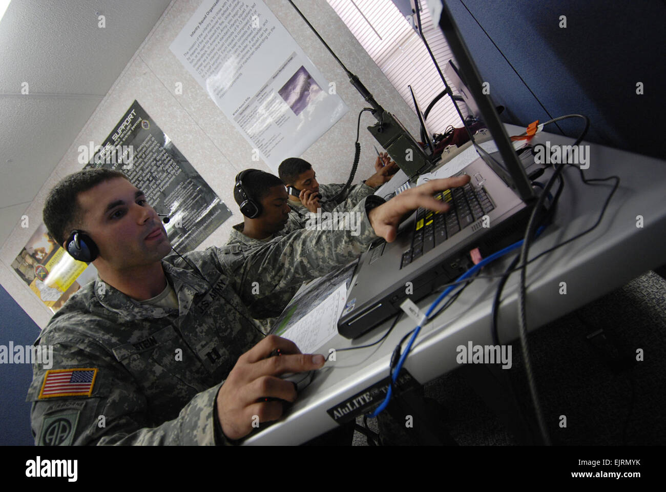 Cpt. Kevin Stein, commander of Company D, 1st Battalion, 325th Airborne ...