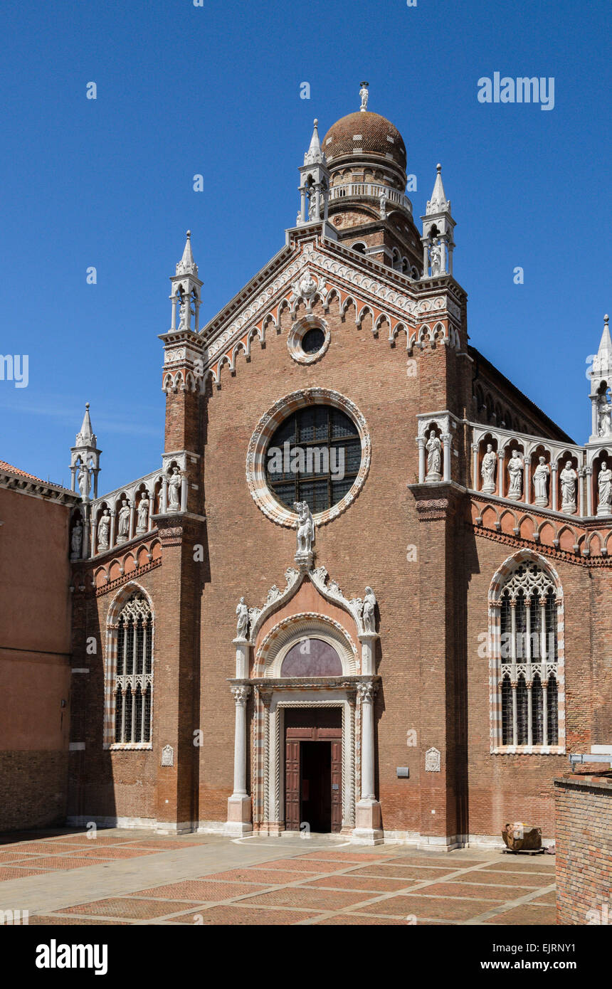 The Madonna dell'Orto Church in Venice, Italy. (Italian: Chiesa della ...