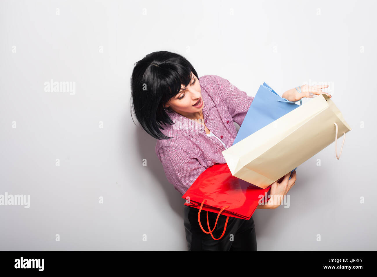 Dropping bags hi-res stock photography and images - Alamy