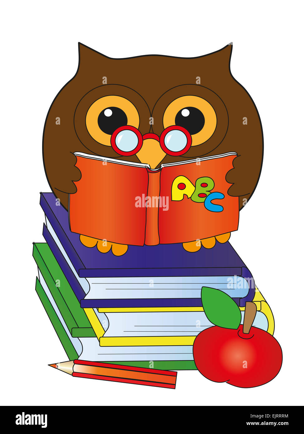 School books pencil graduation Cut Out Stock Images & Pictures - Alamy