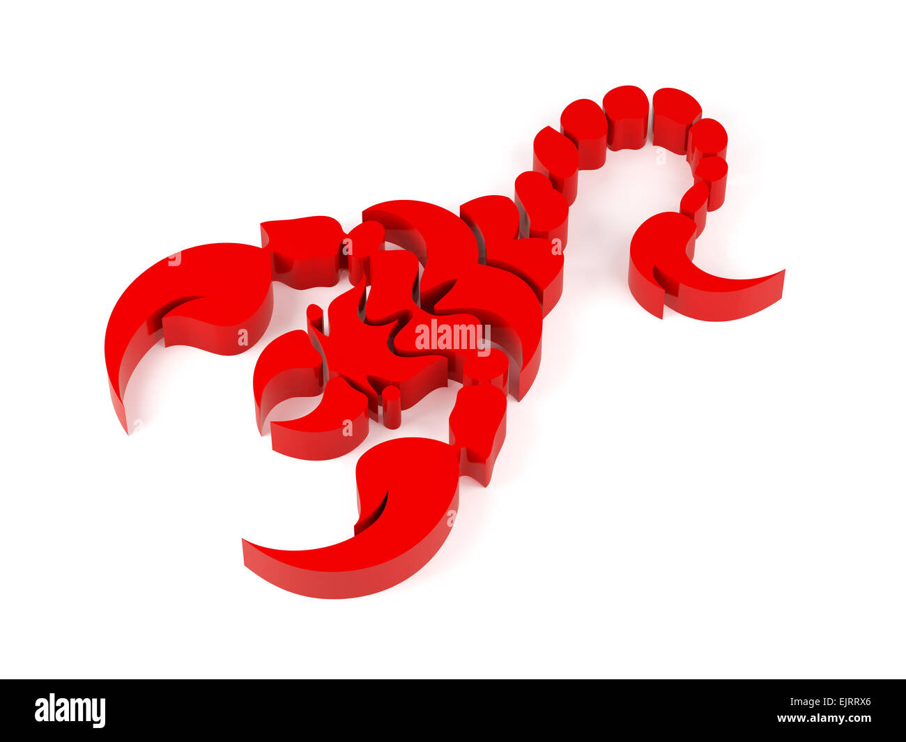 High resolution image. 3d rendered illustration. A picture of scorpions ...