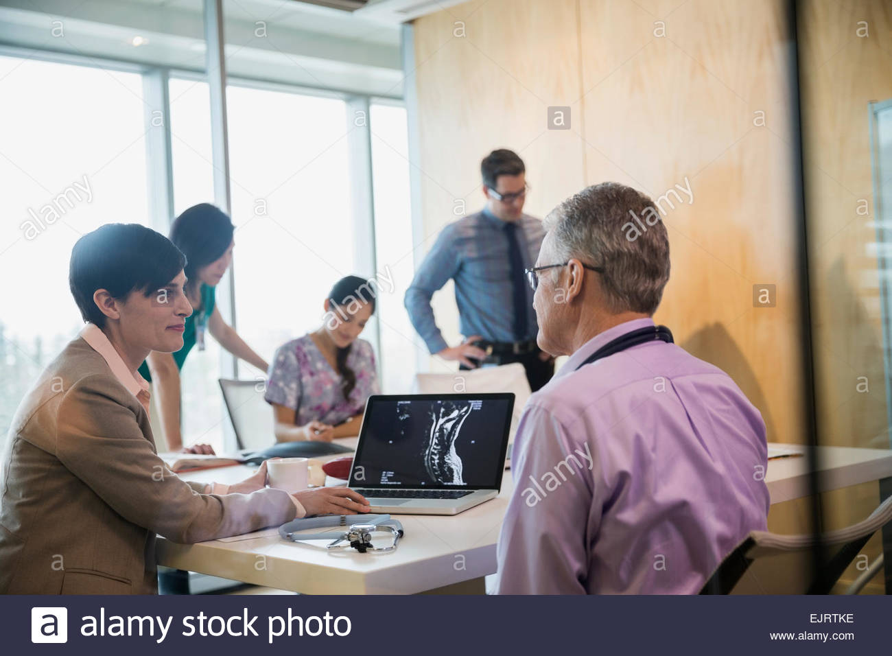 Hospital conference table hi-res stock photography and images - Alamy