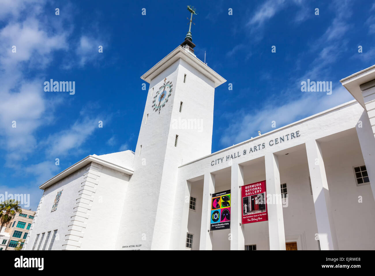 Bermuda clock tower hi-res stock photography and images - Alamy