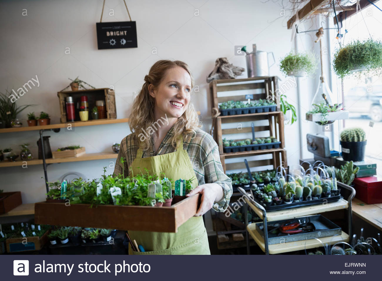 Holding plants hi-res stock photography and images - Alamy