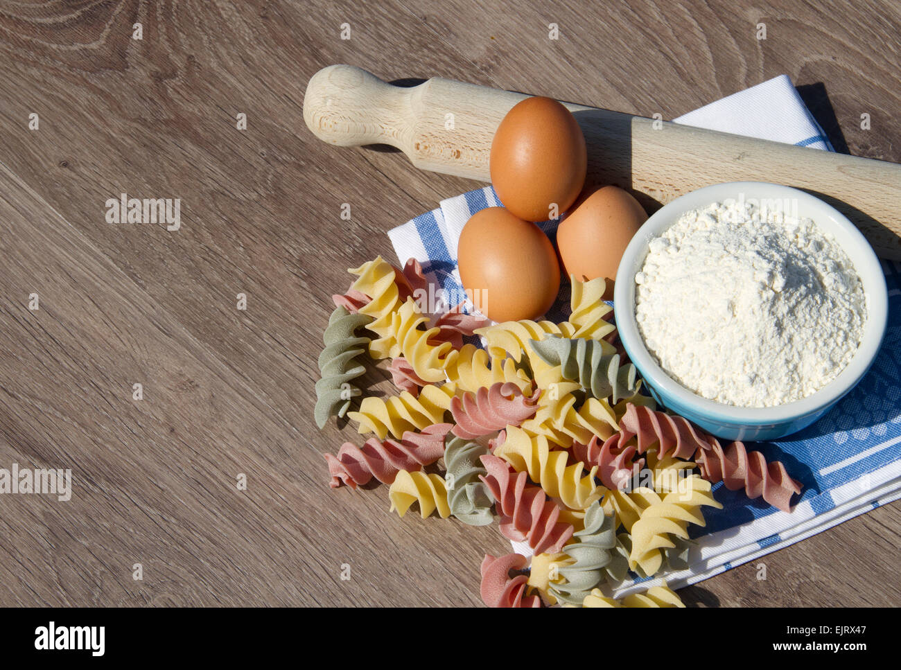 photo lots of colorful pasta Stock Photo - Alamy