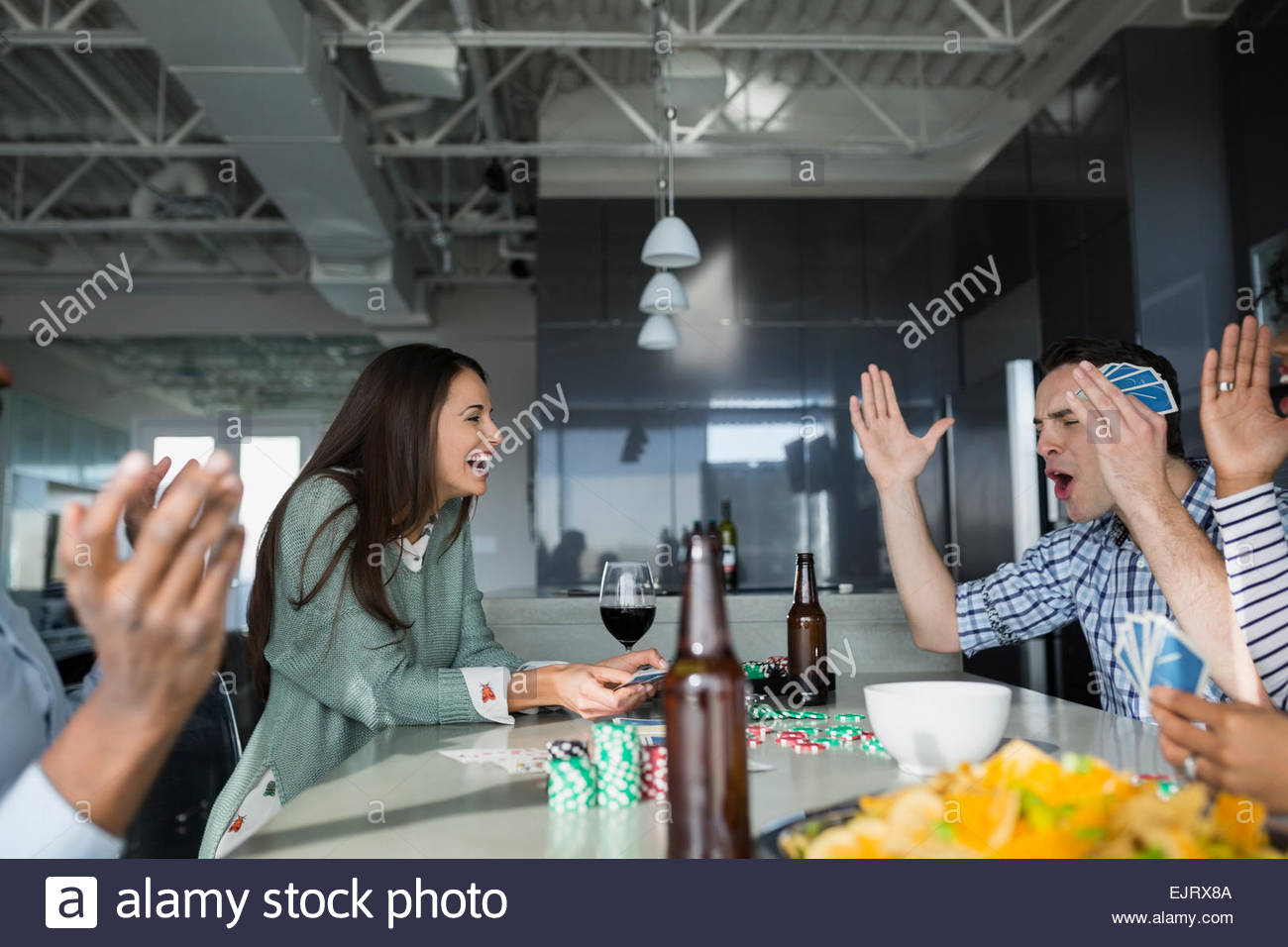 Enthusiastic woman hi-res stock photography and images - Alamy