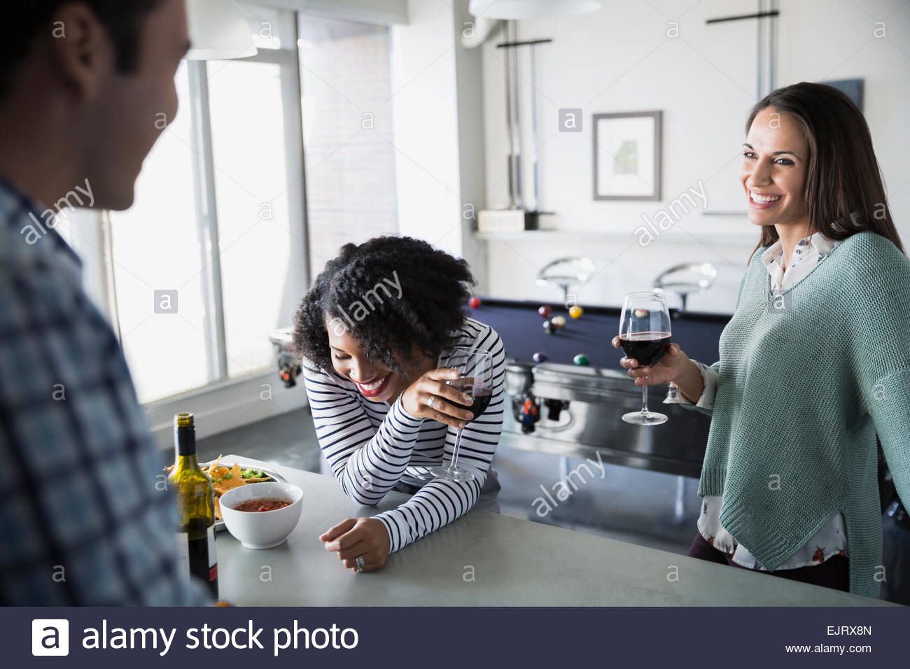 Friends Laughing Stock Photos & Friends Laughing Stock Images - Alamy
