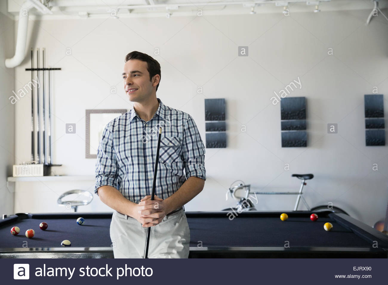 Pool ball man hi-res stock photography and images - Alamy