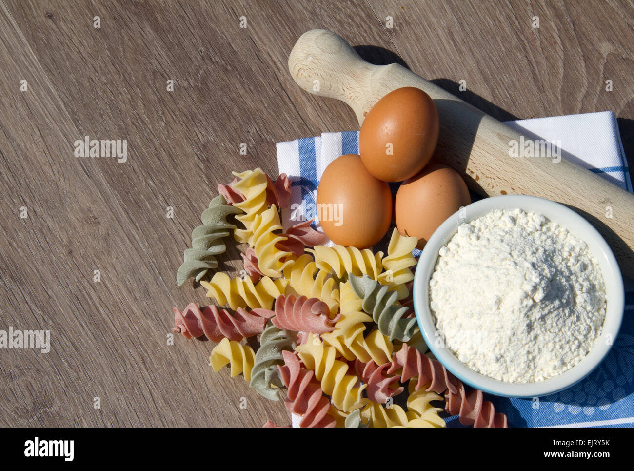 photo lots of colorful pasta Stock Photo - Alamy