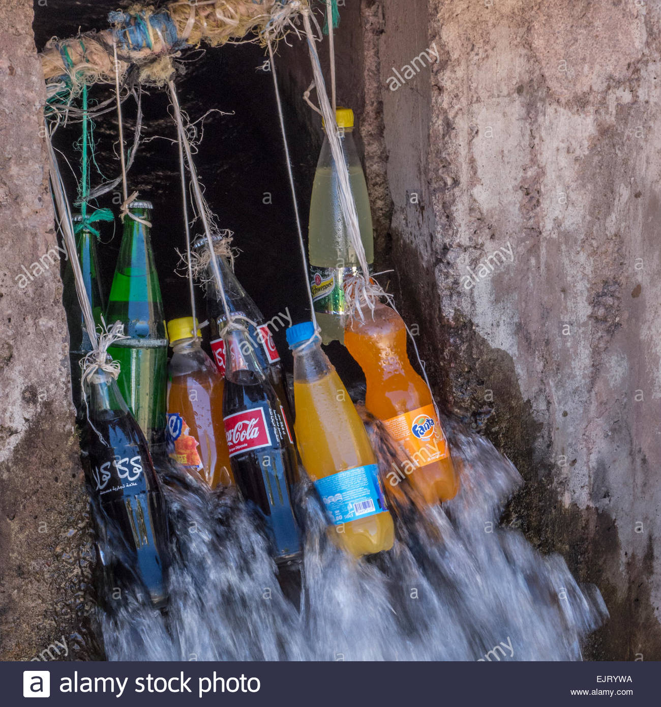 Bottles In Water Cooling High Resolution Stock Photography and Images ...