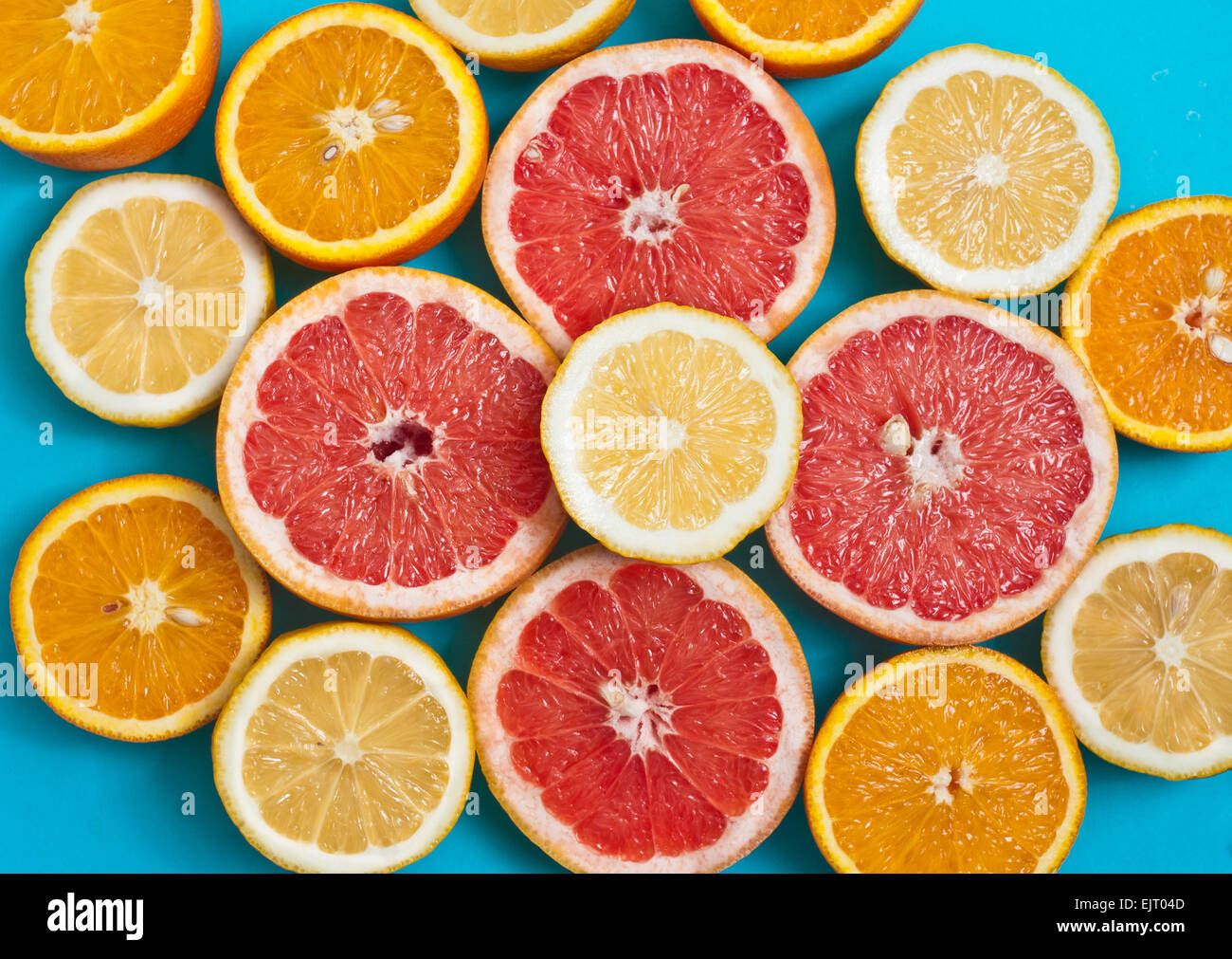 Citruses on the table Stock Photo - Alamy