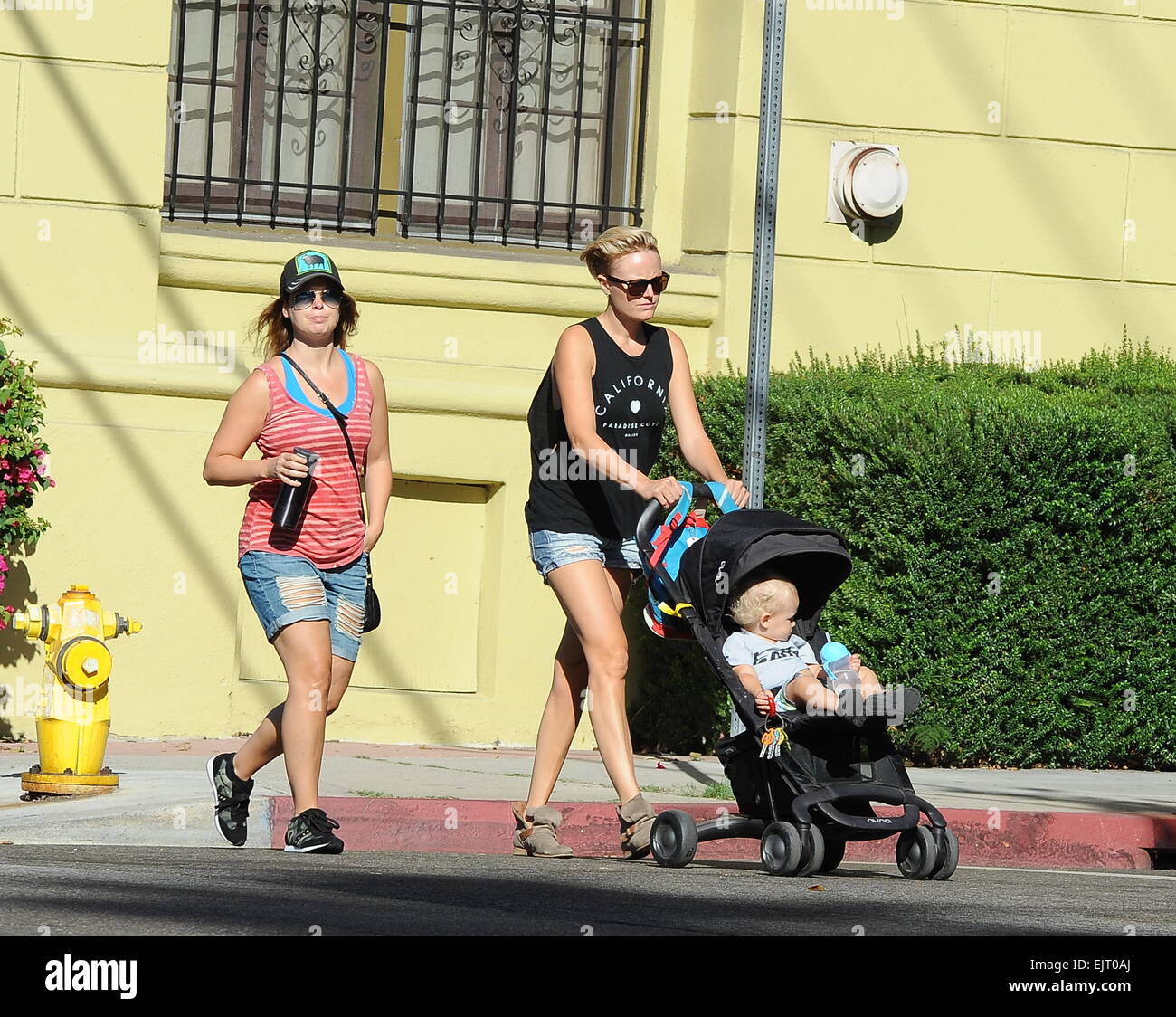 Malin akerman and sebastian zincone hi-res stock photography and images ...