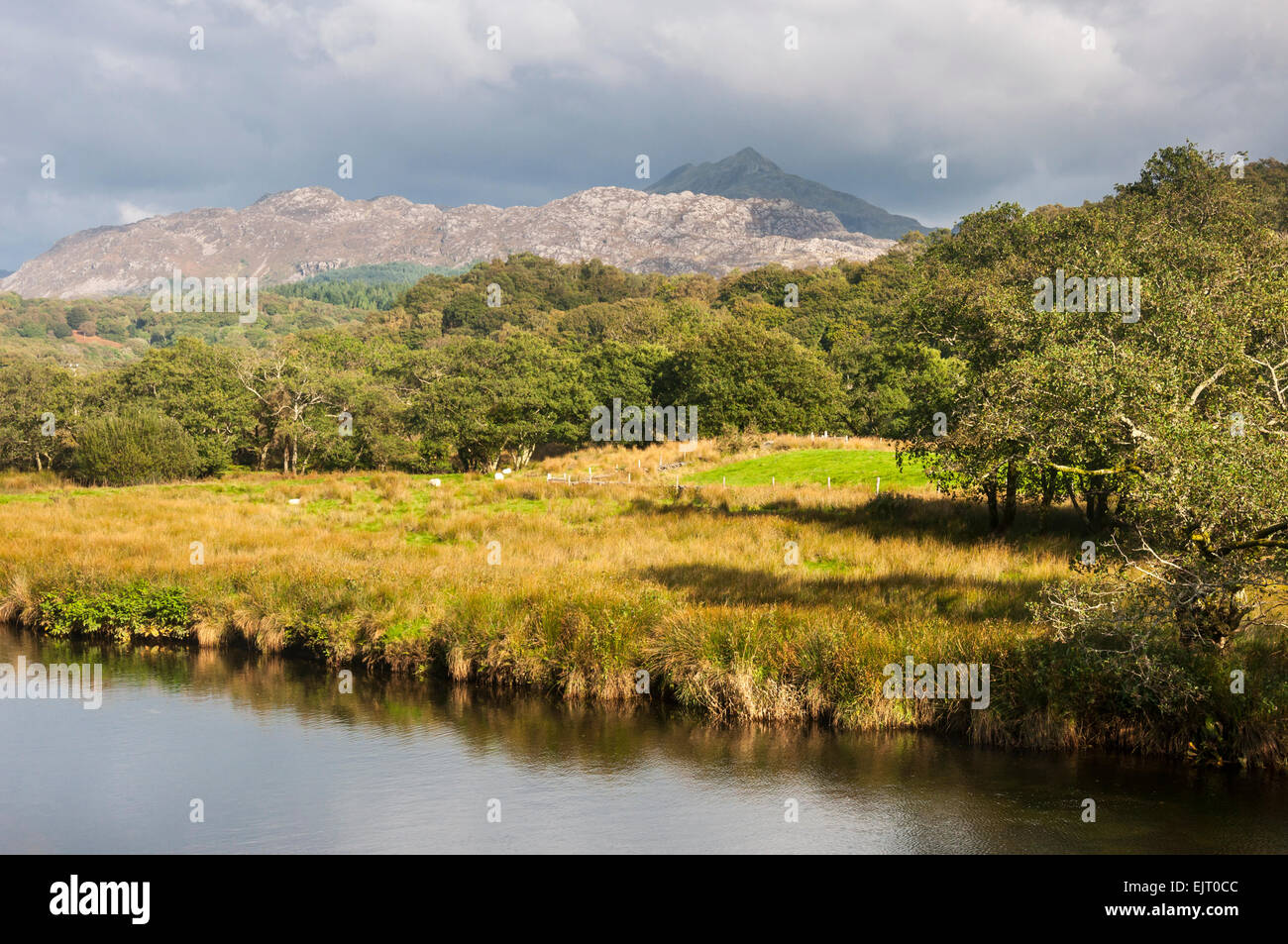 Welsh mountain landscape view hi-res stock photography and images - Alamy
