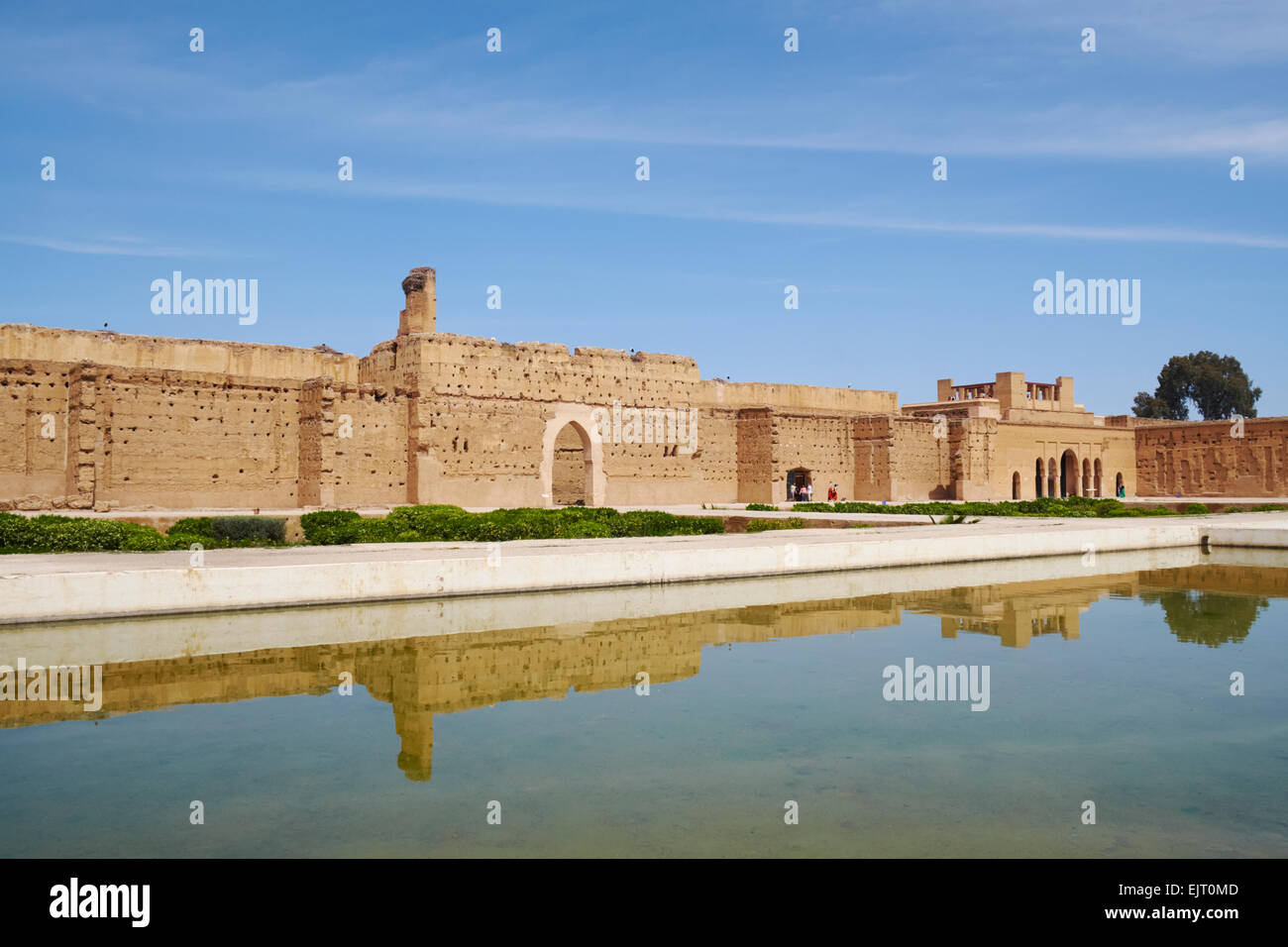 The El Badi Palace, Marrakech, Morocco, North Africa Stock Photo - Alamy