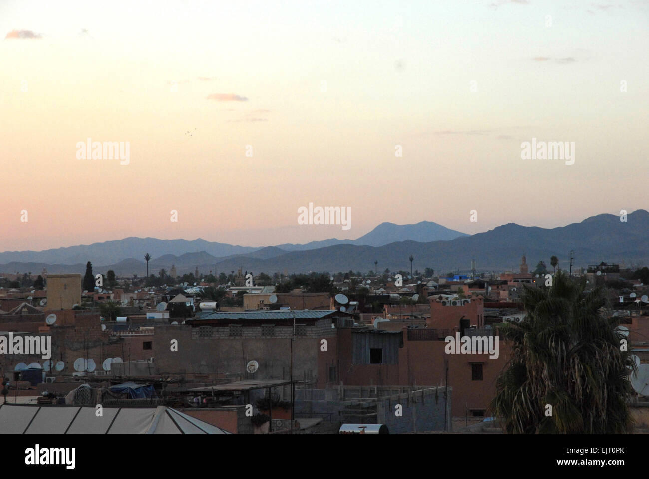 Marrakesh rooftops hi-res stock photography and images - Alamy